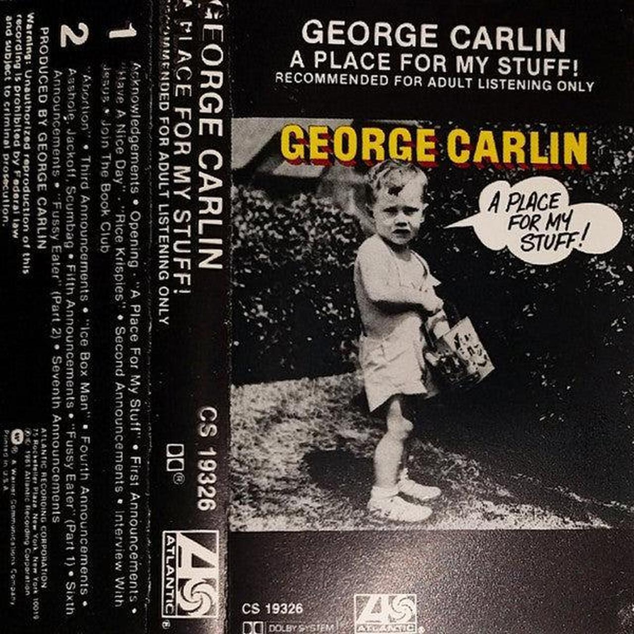 George Carlin - A Place For My Stuff (Cassette)... - Depop