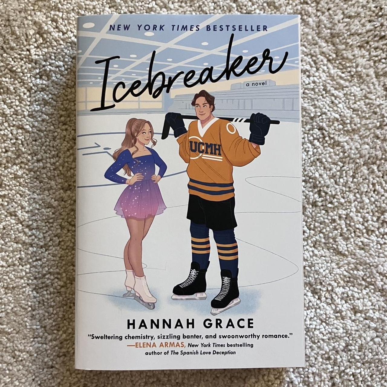 Icebreaker paperback copy Hannah Grace - brand new -... - Depop