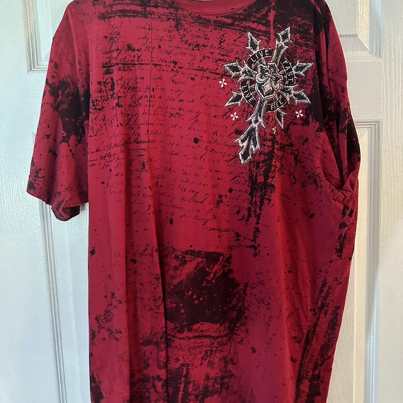 insane rare vintage xtreme couture like affliction... - Depop