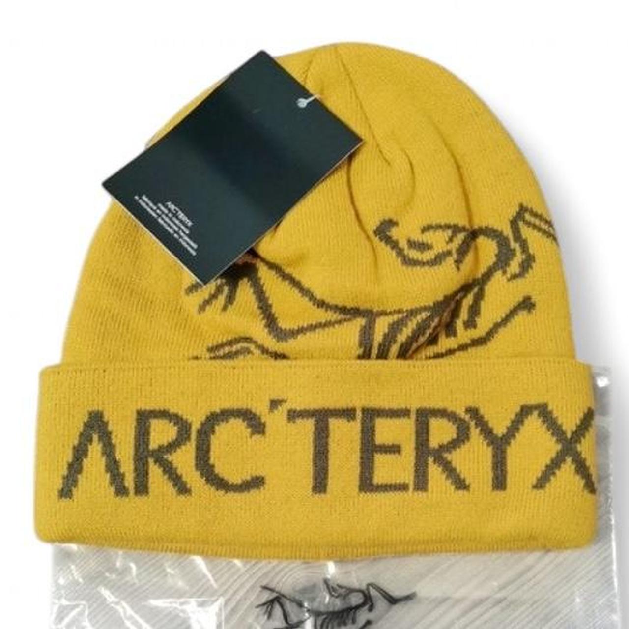 Arc’teryx Beanie yellow & black BRAND NEW with tags | Depop