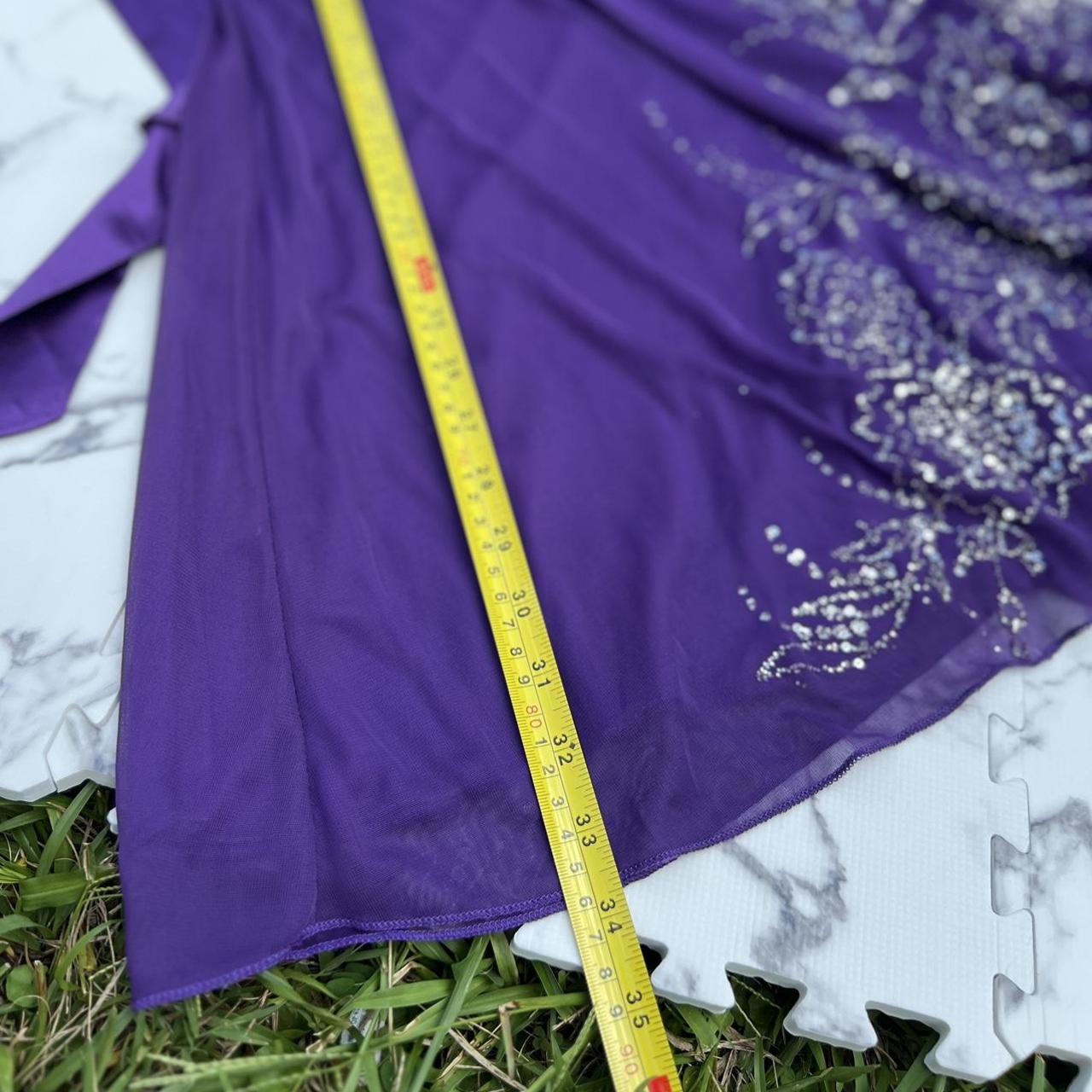 Dead stock Ruby Rox 90s purple fairy core dress... - Depop