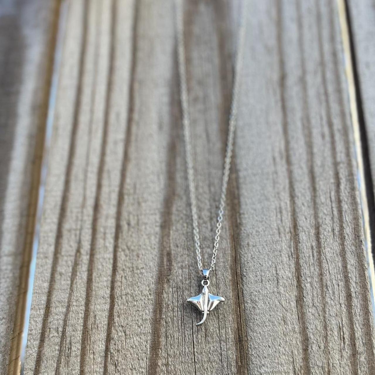 Effy Silver Stingray Necklace Adorable little... - Depop