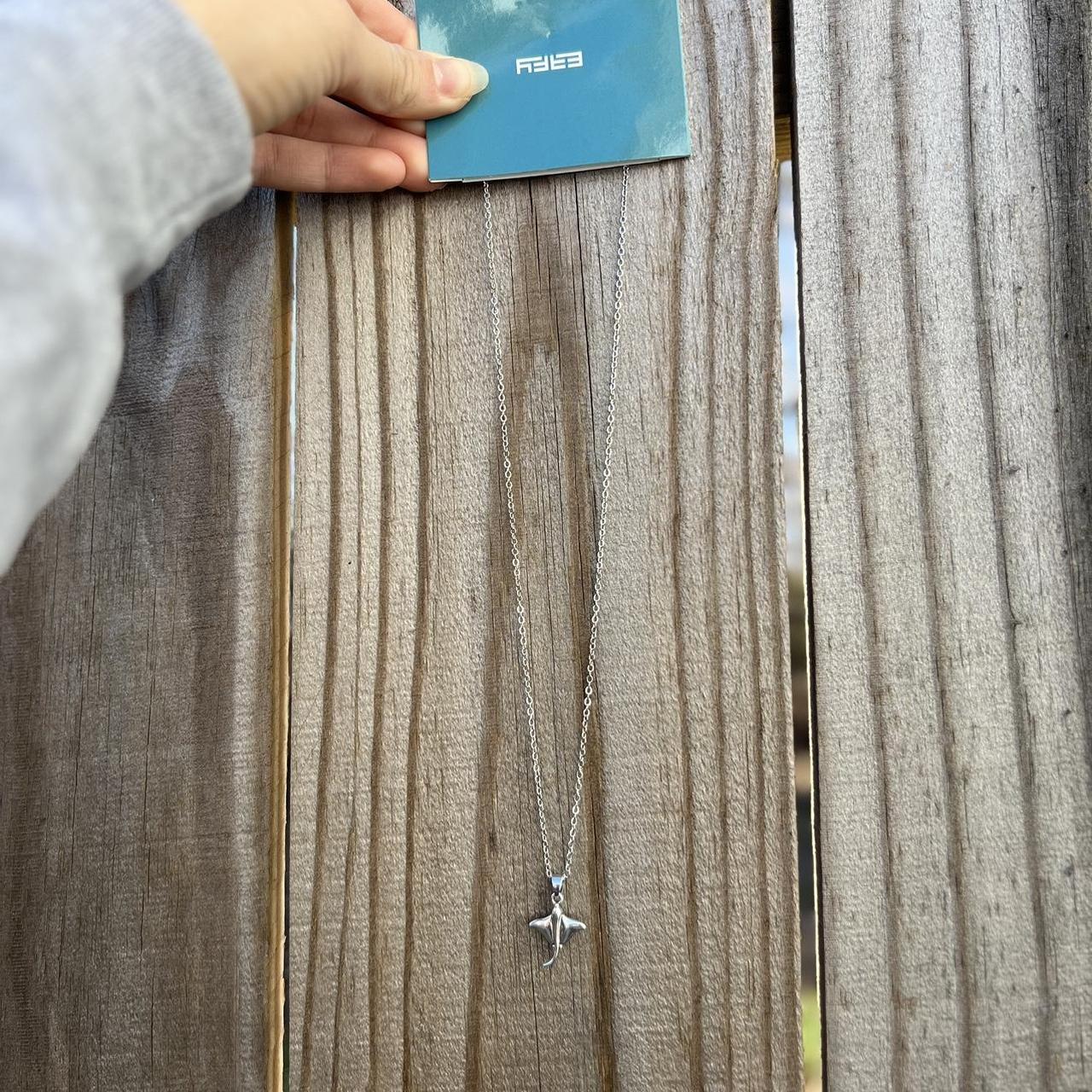 Effy Silver Stingray Necklace Adorable little... - Depop