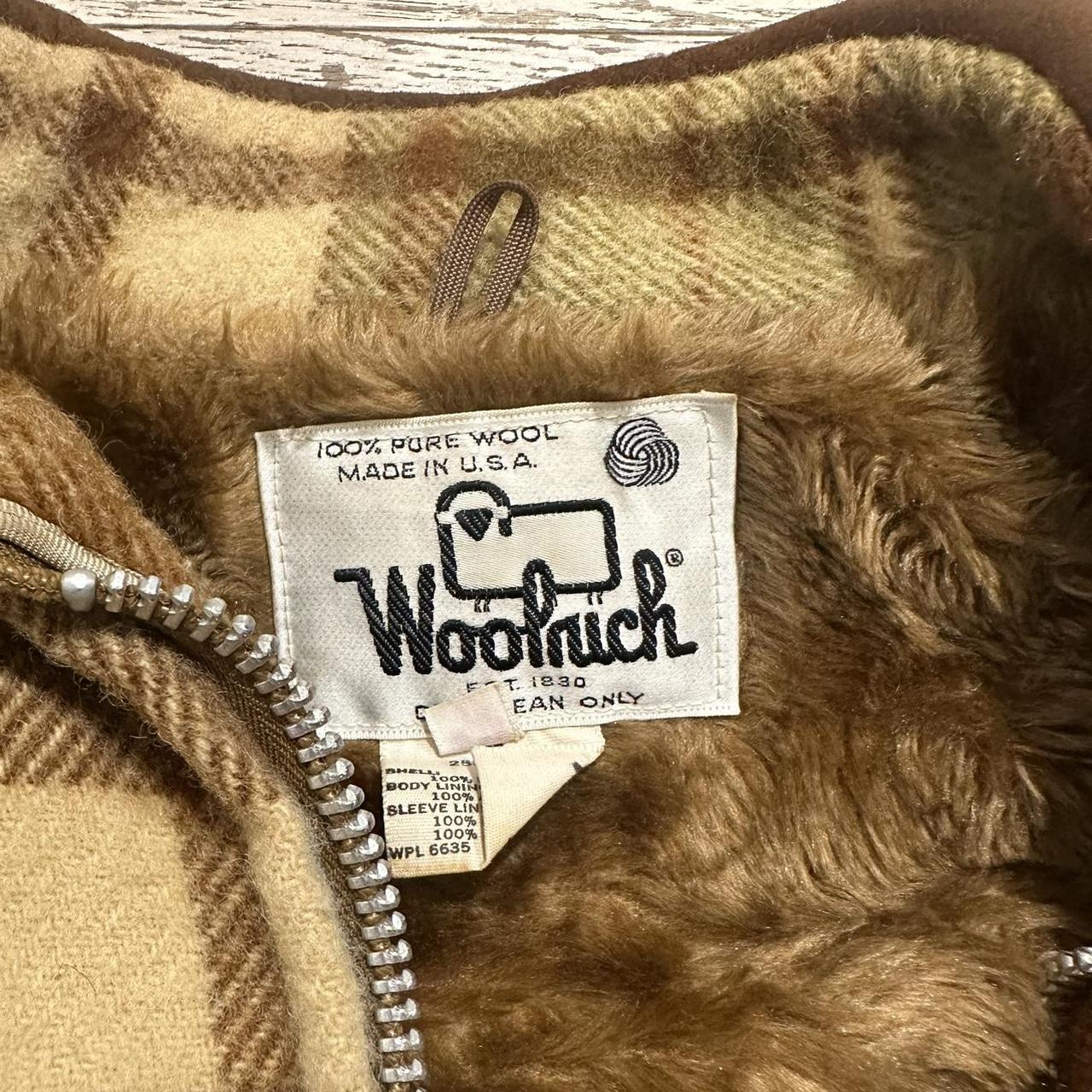 vintage 1970's Woolrich Lined Jacket - M/L - Depop