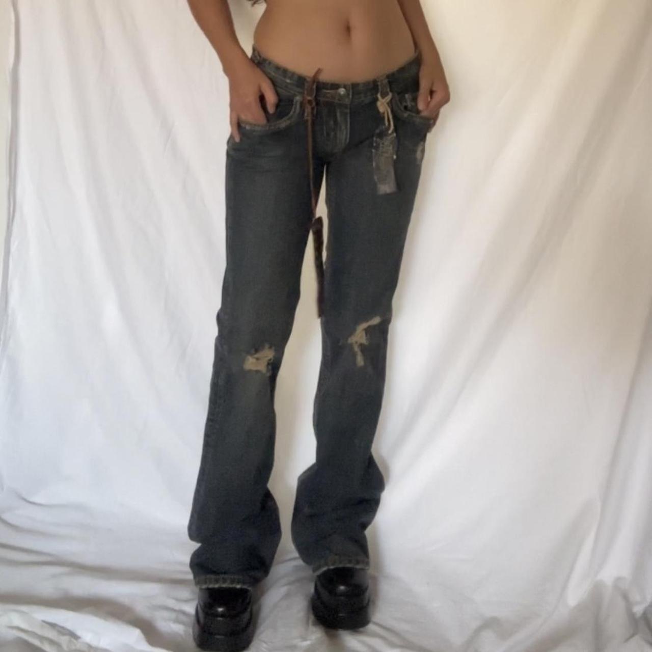 Stitch authentic tailored denim Cherokee, vintage... - Depop