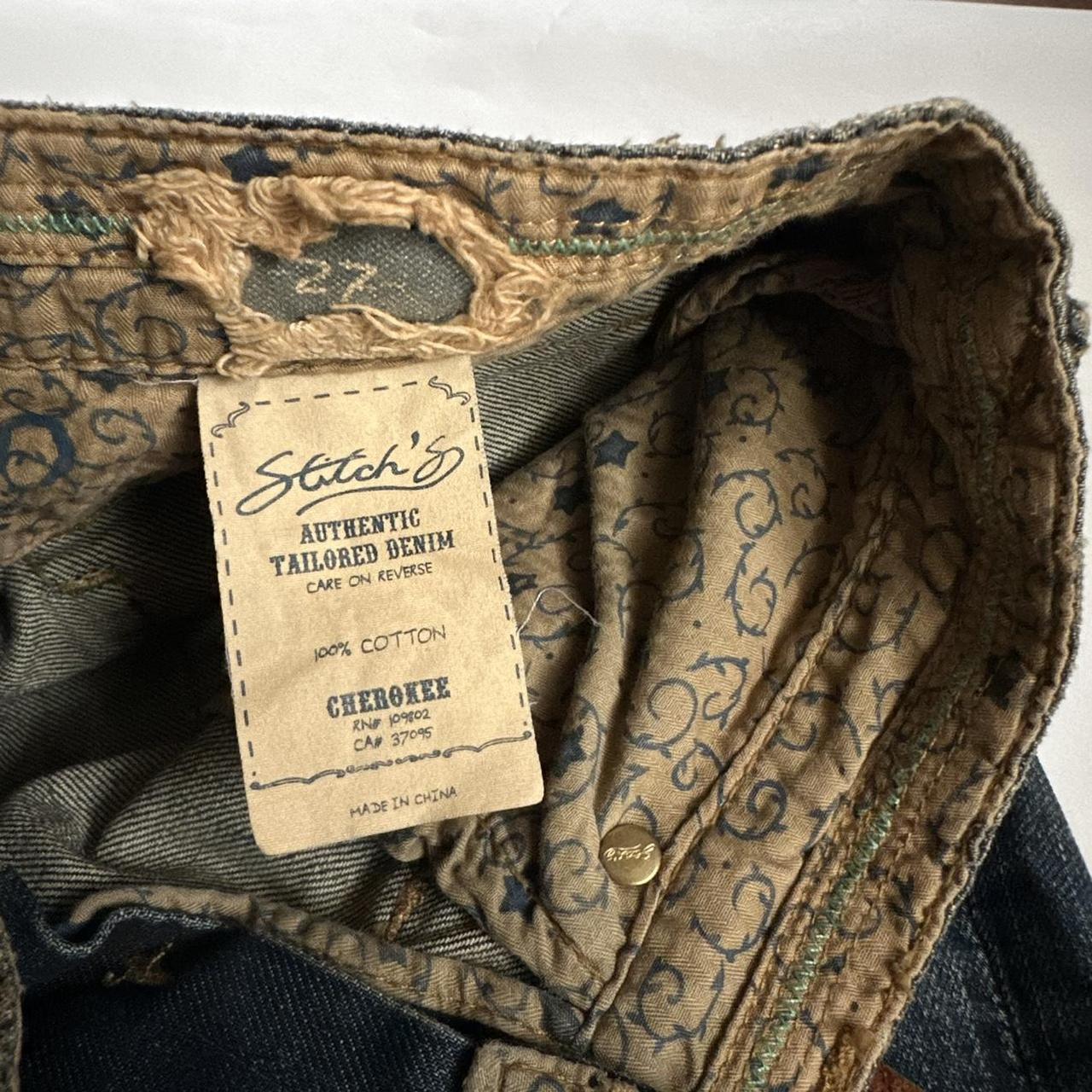 Stitch authentic tailored denim Cherokee, vintage... - Depop