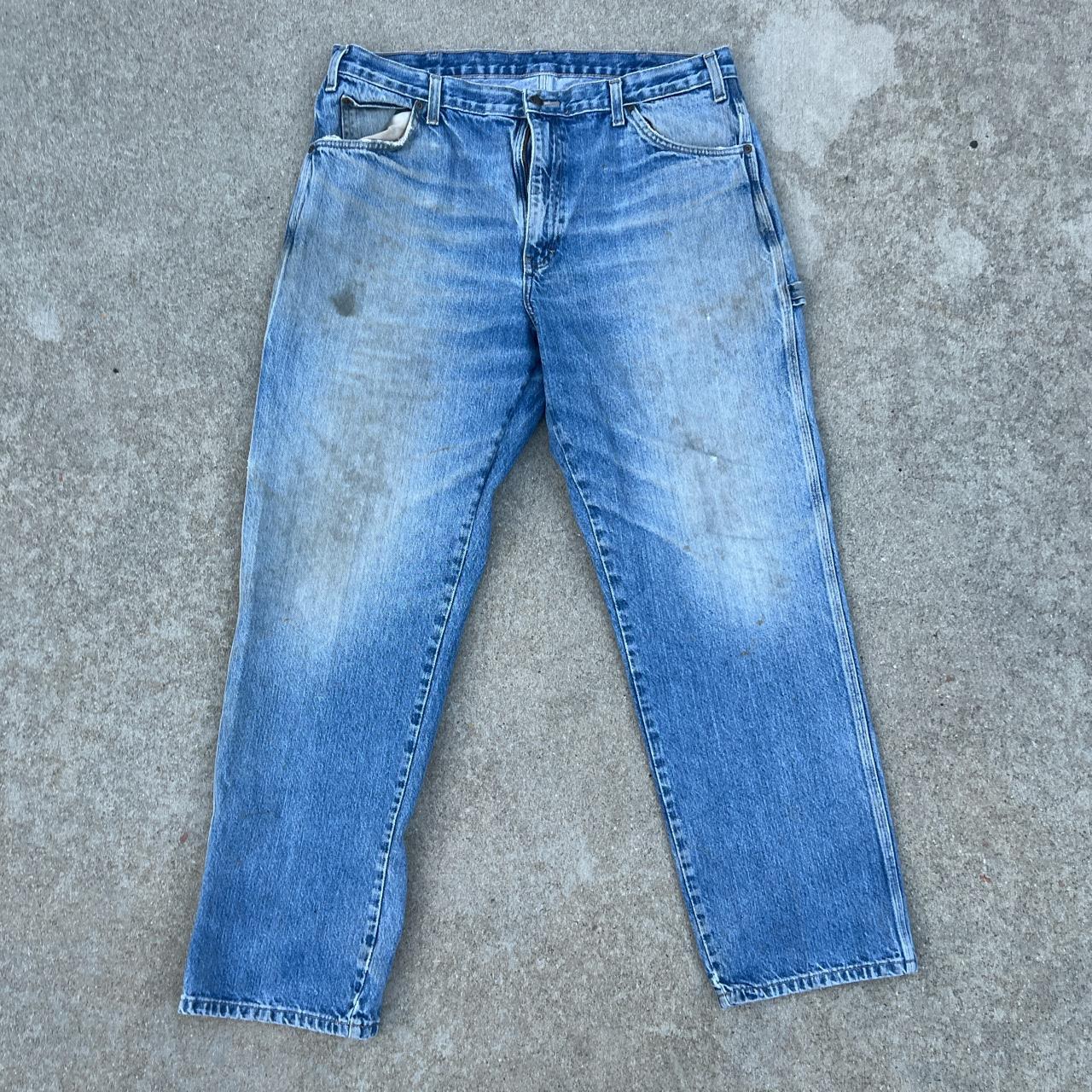 Dickies Jeans Tagged A 38 X 32 Depop