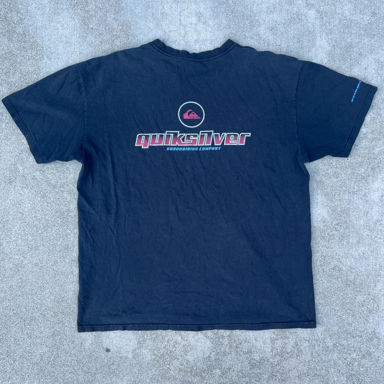 Y2K QUICKSILVER TEE - TAGGED A XL - AMAZING QUALITY... - Depop