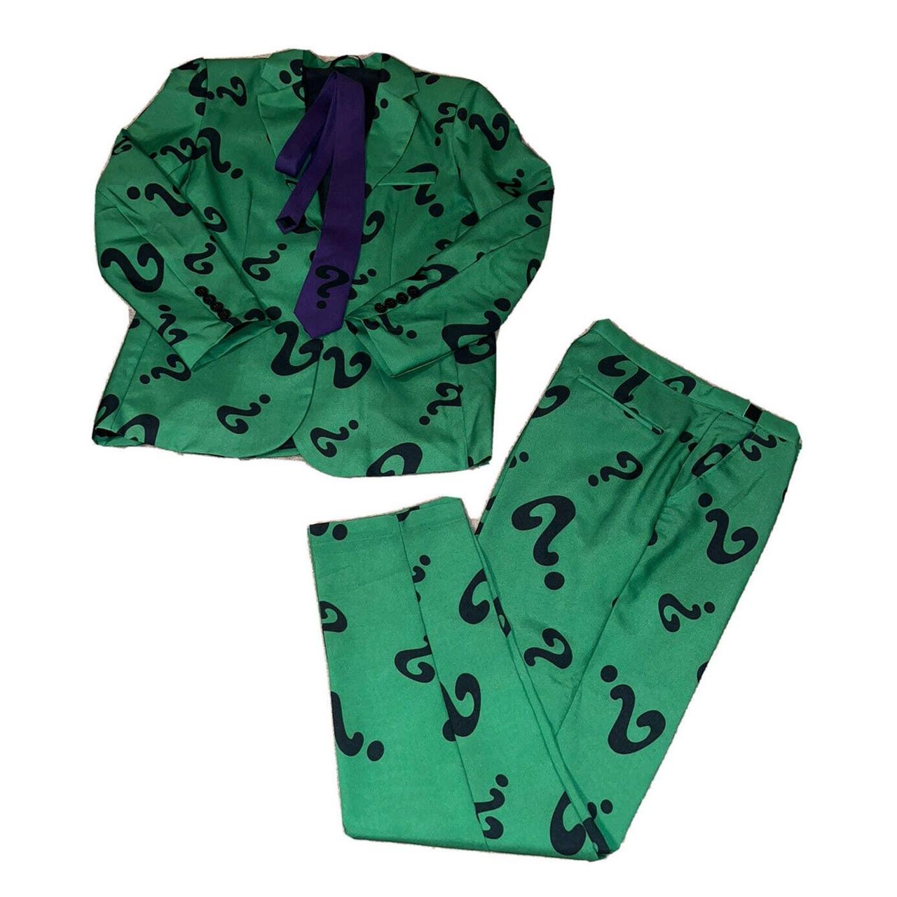This suit is a DC Original Riddler costume. It comes... - Depop