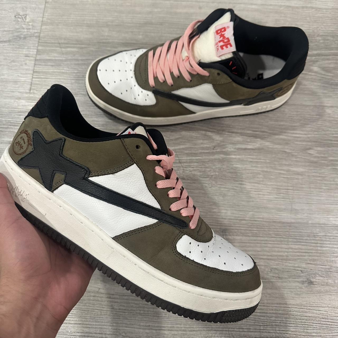 BAPE Travis Scott Bapesta Size: 12 Fits : like a... | Depop