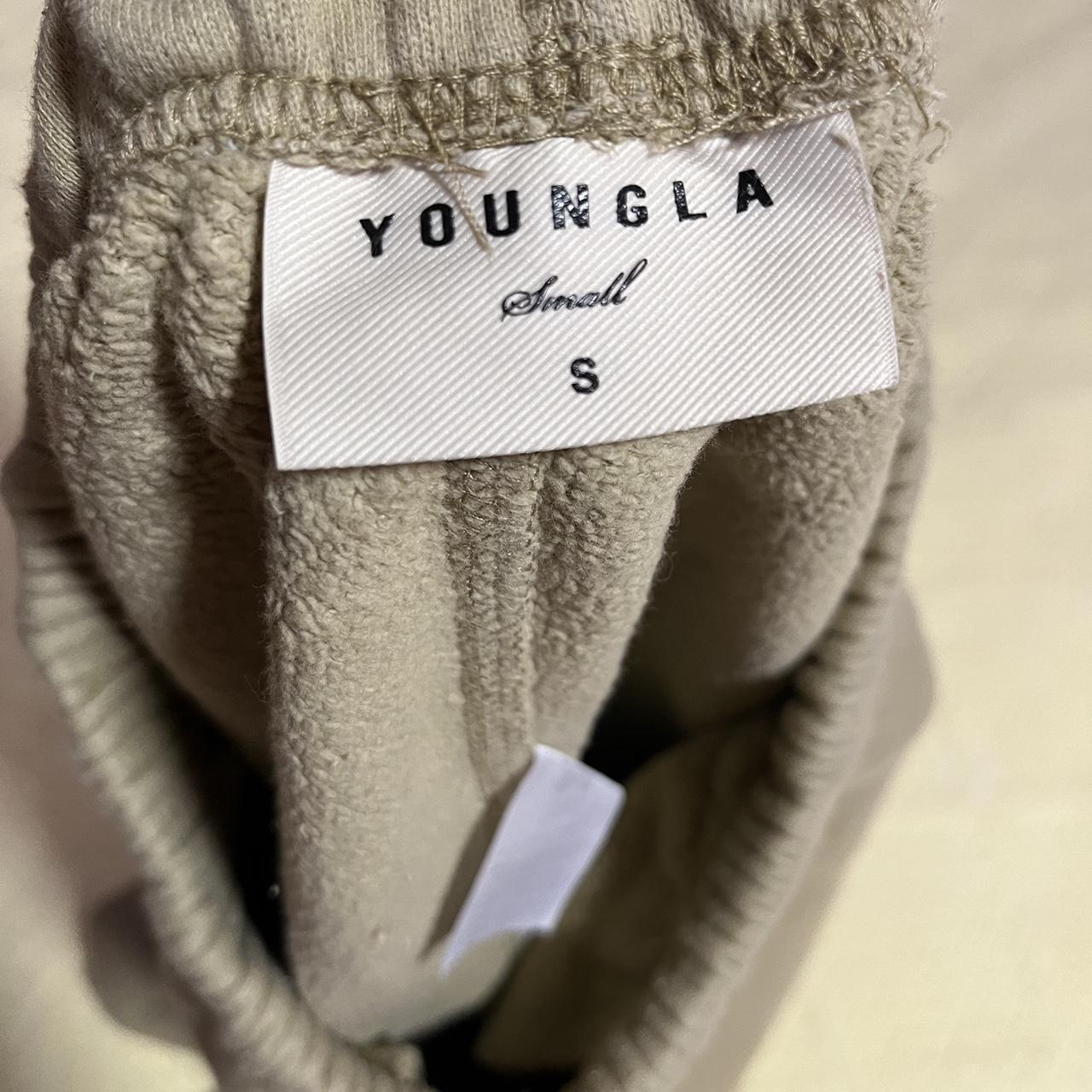 YoungLA tan joggers #streetwear Small - Depop