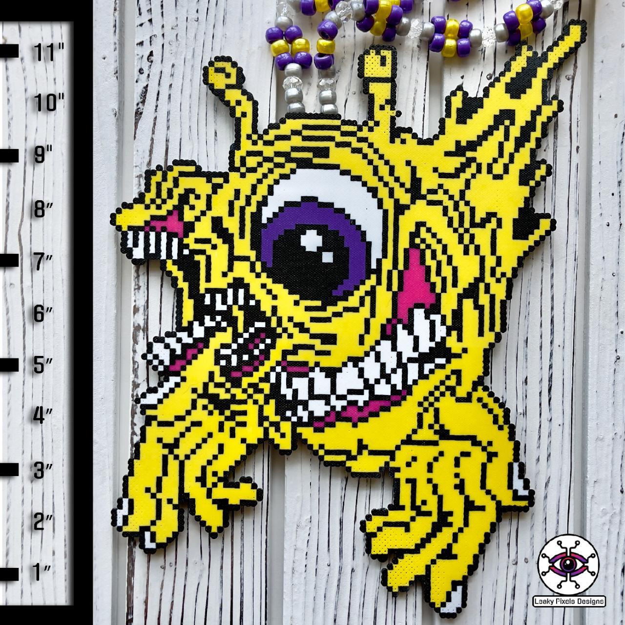 Subtronics Cyclops Perler Necklace Yellow. Join the... | Depop