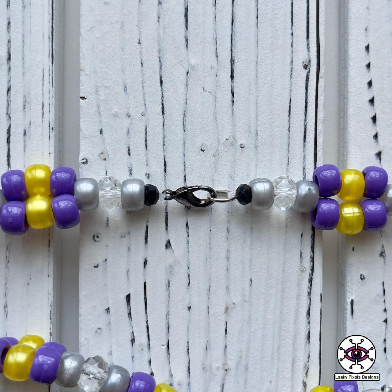 Subtronics Cyclops Perler Necklace Yellow. Join the... | Depop