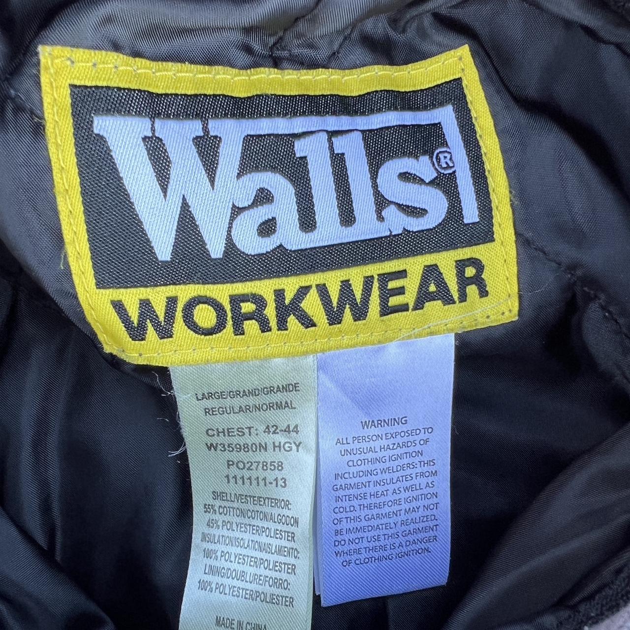 WALLS WORKWEAR ZIP-UP HOODIE - AMAZING QUALITY -... - Depop