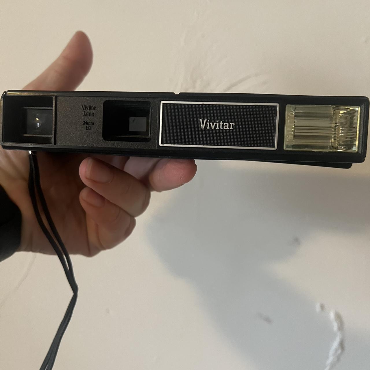 1970s Vivitar 35mm film camera with 38-105mm zoom... - Depop