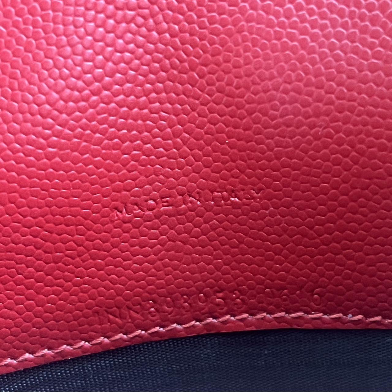 Authentic YSL Wallet on Chain (Red)... - Depop