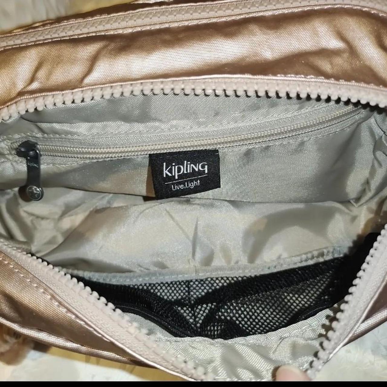 Kipling Pouch Very cute Quartz Metallic 100%... - Depop