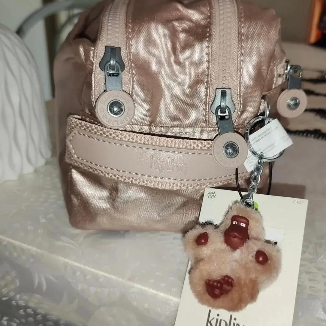 Kipling Pouch Very cute Quartz Metallic 100%... - Depop