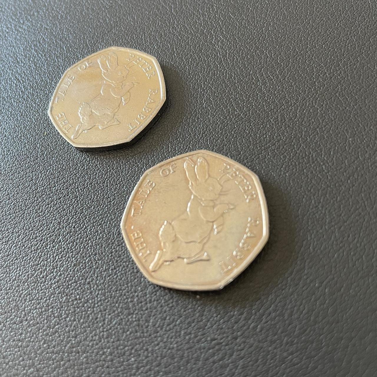 The Tale of Peter Rabbit 50p Coin - 2017 Coin comes... - Depop