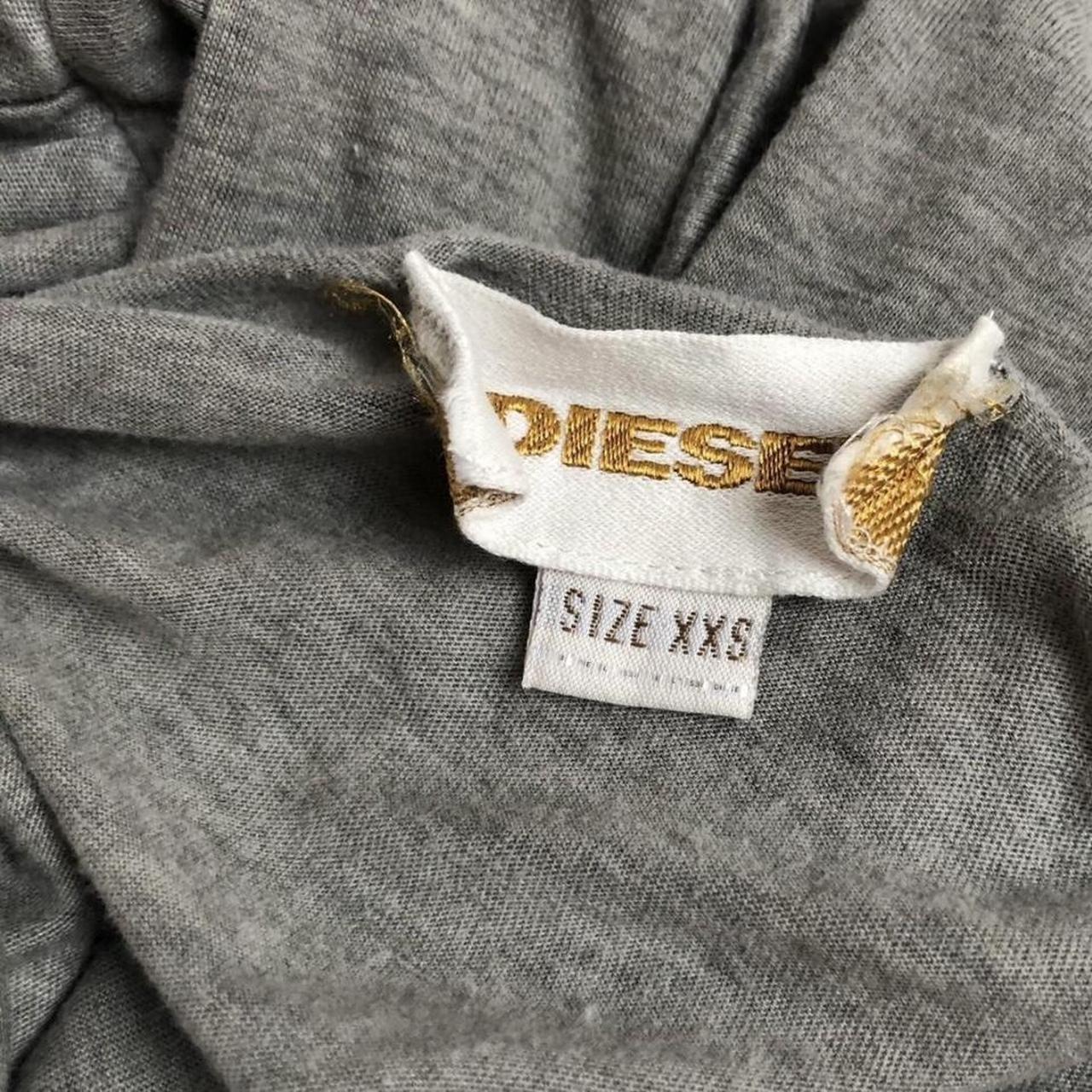 Diesel Mini Dress with Ruffle Details and... - Depop