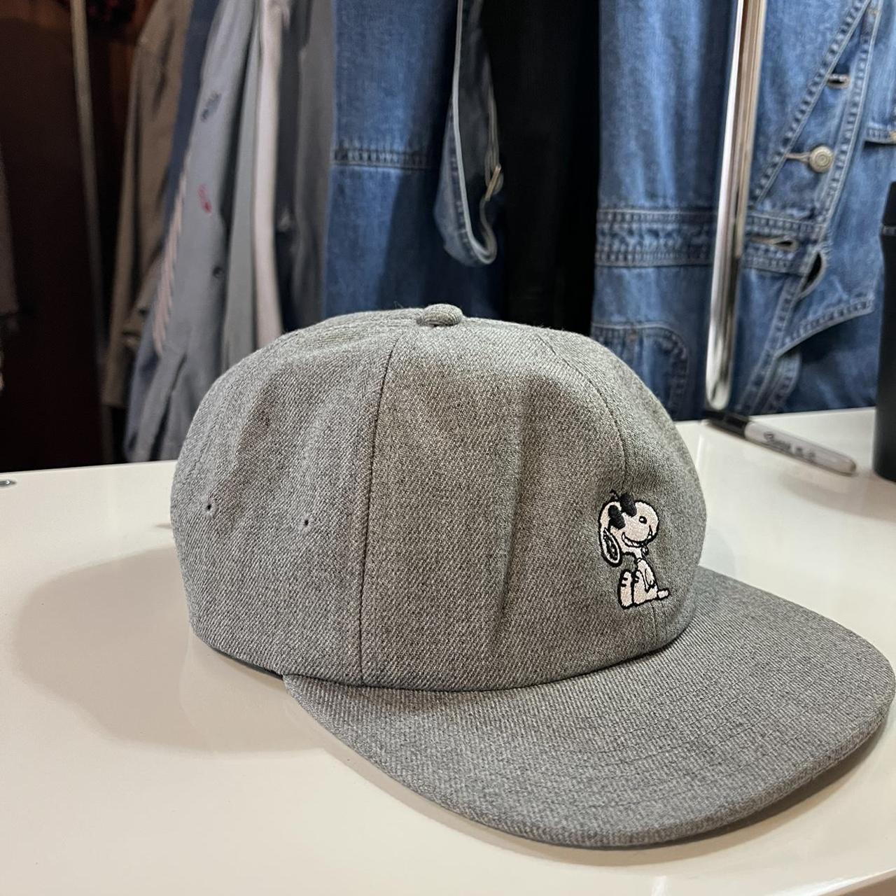 Grey vans snoopy hat. Looks never worn, great... - Depop