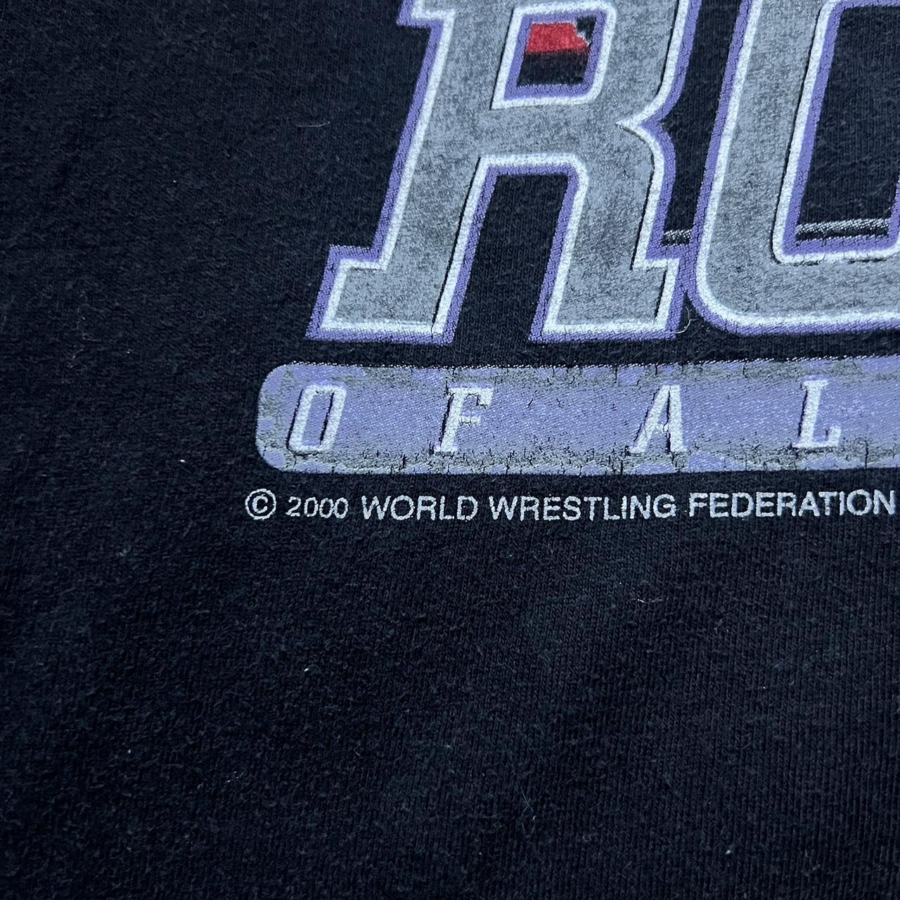 Vintage 2000 WWF rock Tee Shirt 🪨 #vintage... - Depop