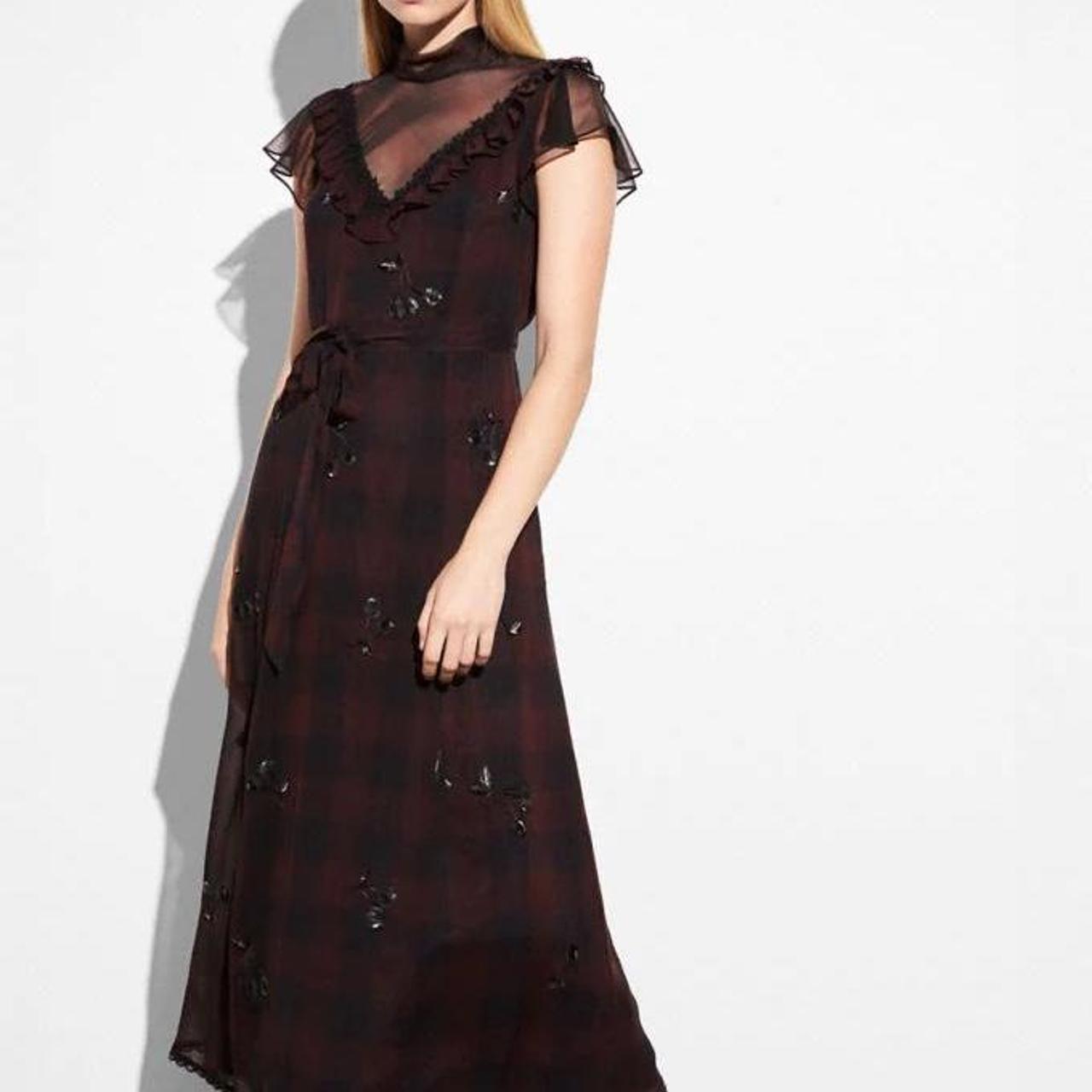 🐴 Coach 1941 Western Dress With Necktie Fall 2017... | Depop