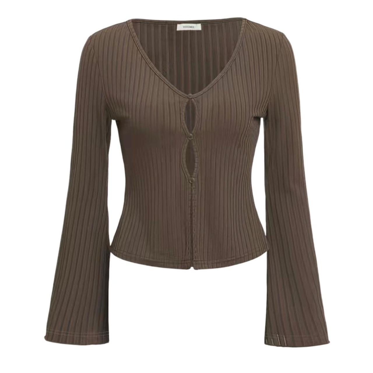 Open front top Flare sleeves Women’s size... - Depop