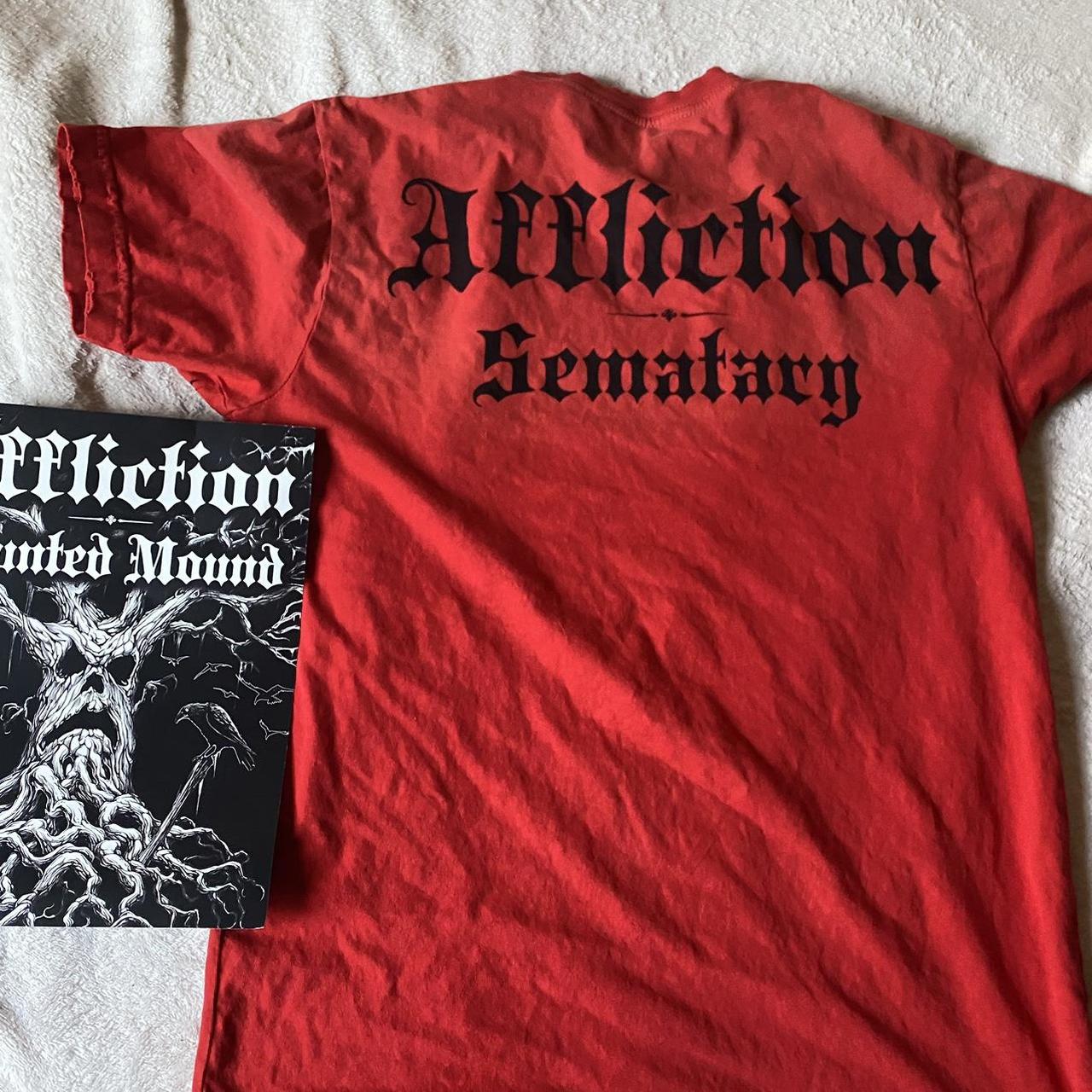 Sematary X Affliction crows shirt worn once DM... | Depop