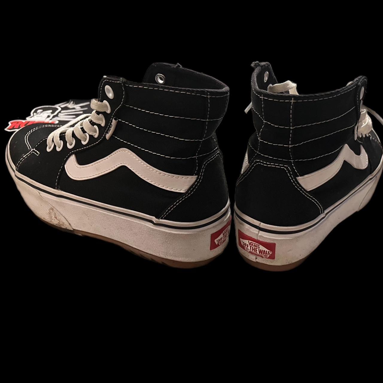 Vans like new, high-top platform women’s sneakers.... - Depop