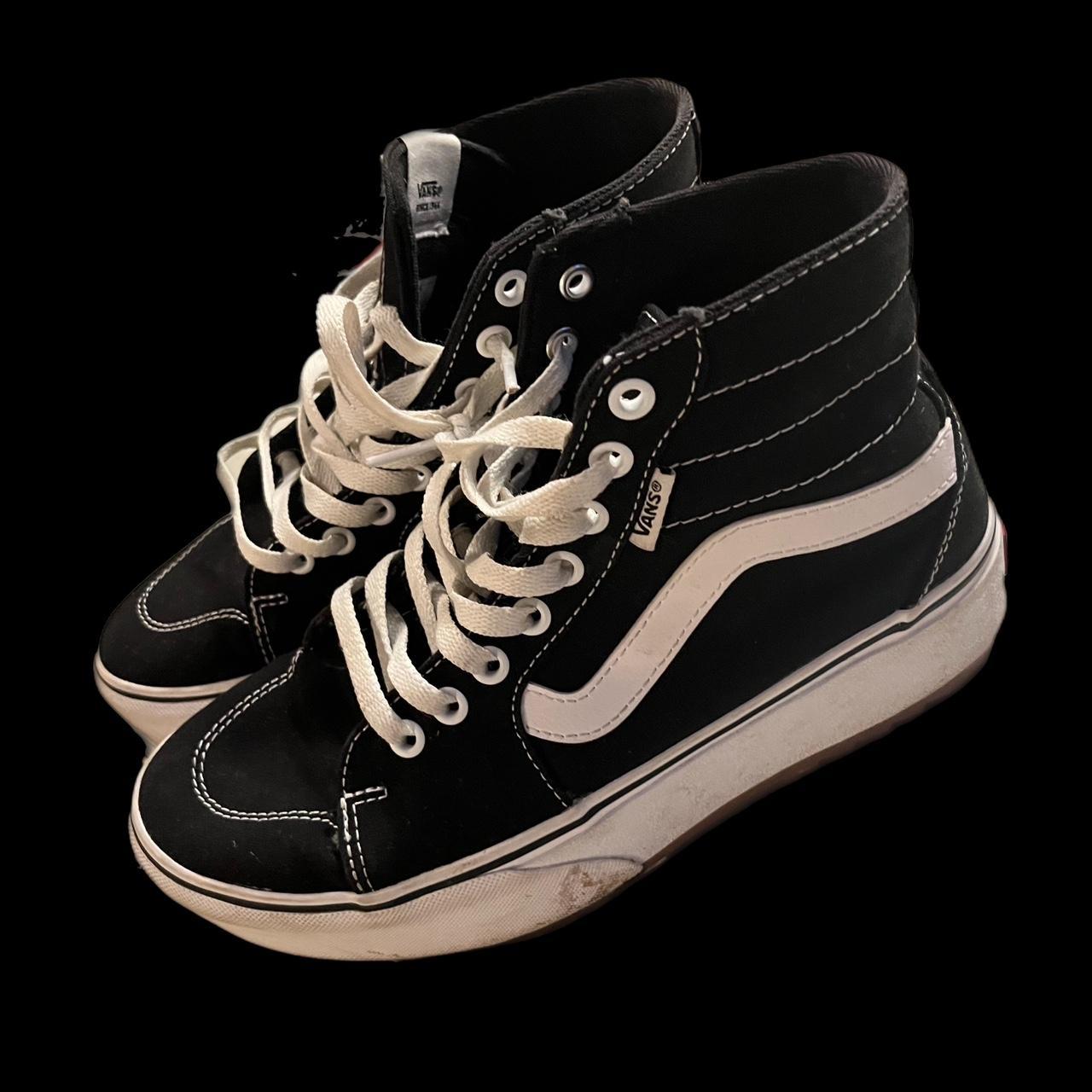 Vans like new, high-top platform women’s sneakers.... - Depop