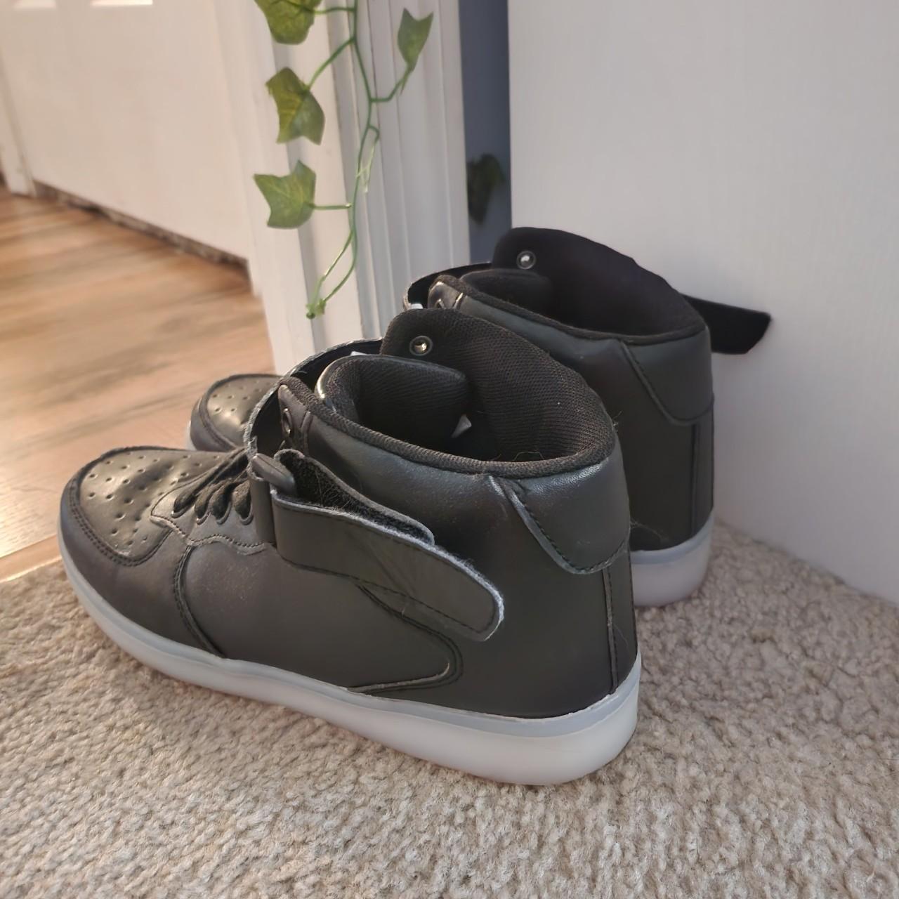 offbrand light up hightop sneakers ☆ men's SIZE 6 /... - Depop