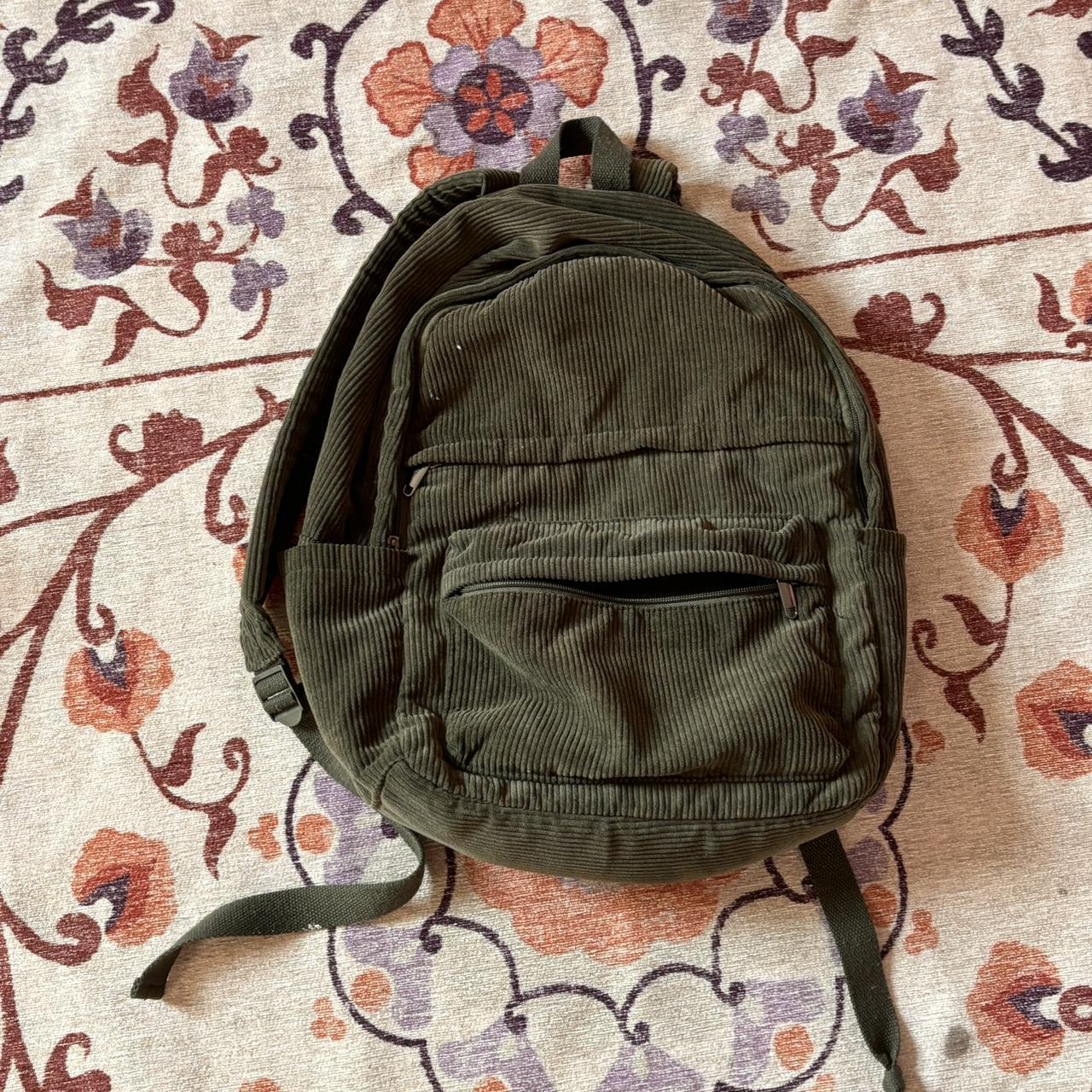 small corduroy backpack from target - Depop