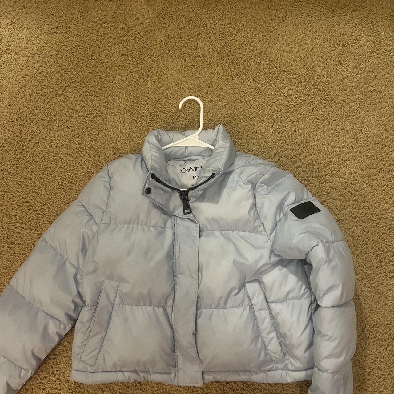 Calvin Klein cropped puffer ️ I haven’t worn it and... - Depop