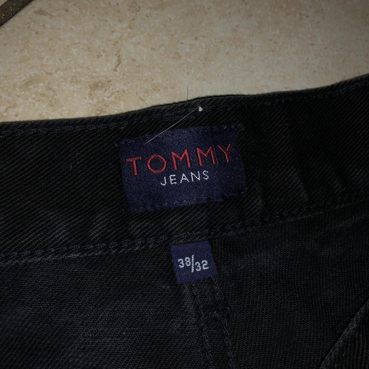 Tommy hilfiger jeans with the strap thingy... - Depop