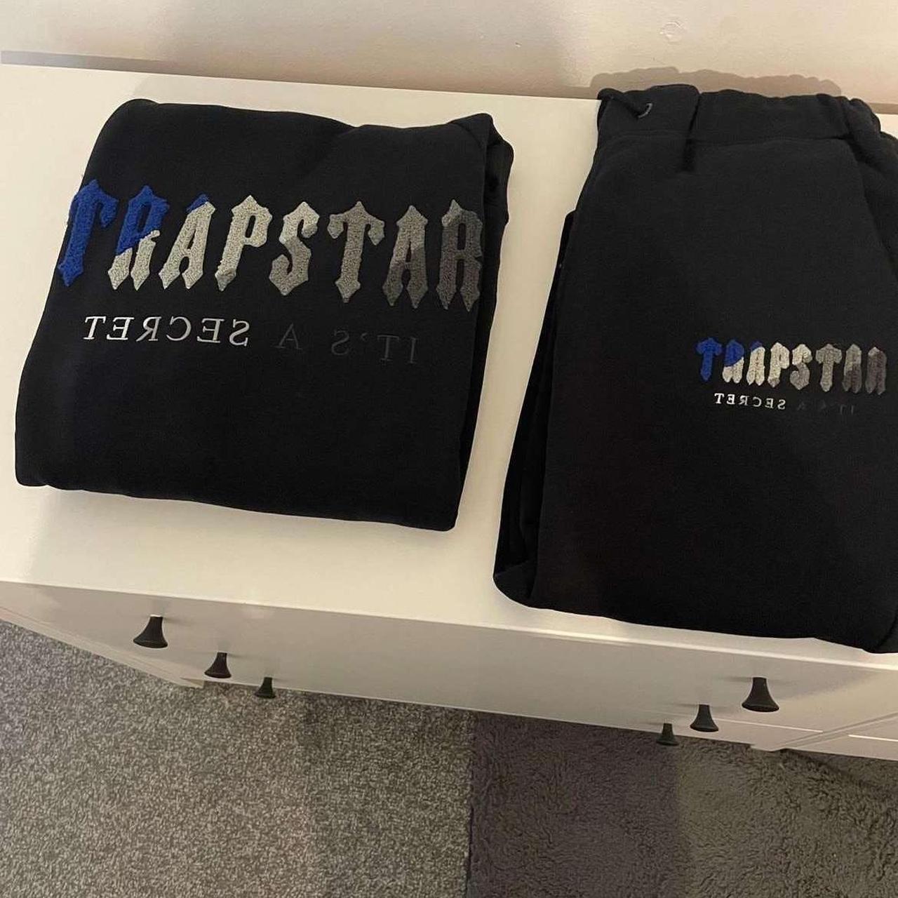 Trapstar blue tracksuit size large #trapstar... - Depop