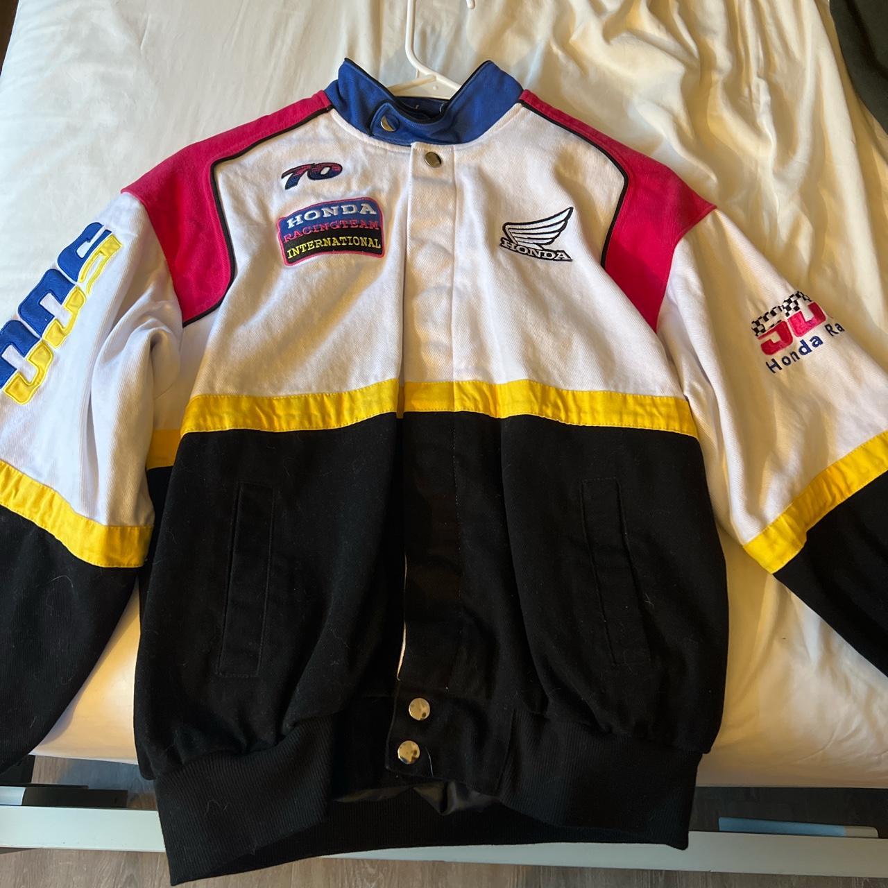 Honda racing jacket small - Depop