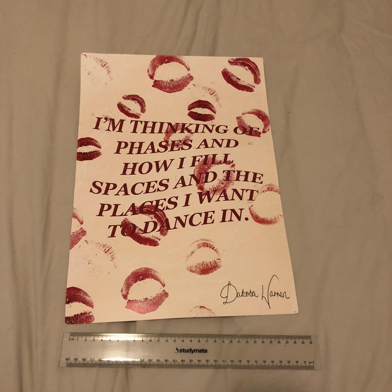 On Sun Swallowing Dakota Warren Coquette poster... - Depop