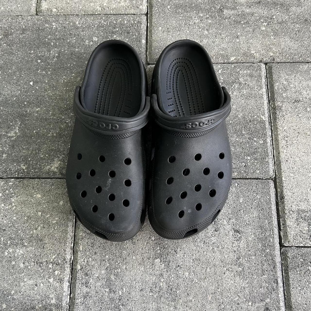 Crocs Men's Clogs Sandals Size 12 Rubber... - Depop