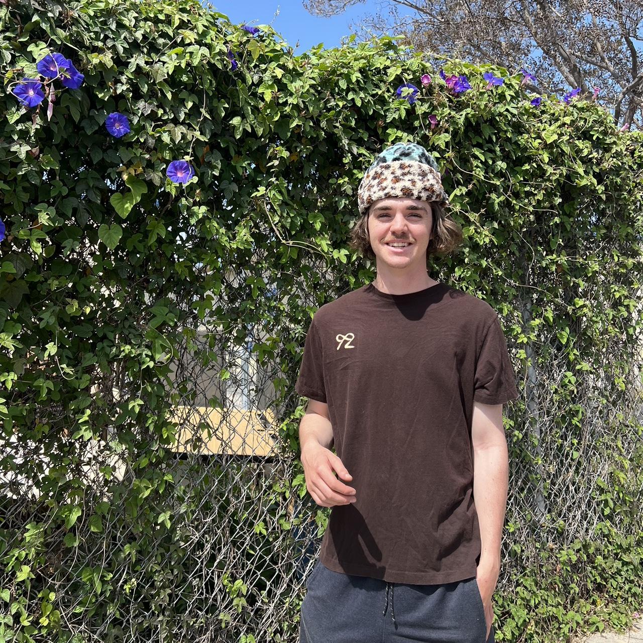 One of a kind, hand-bleached, mac miller inspired... - Depop