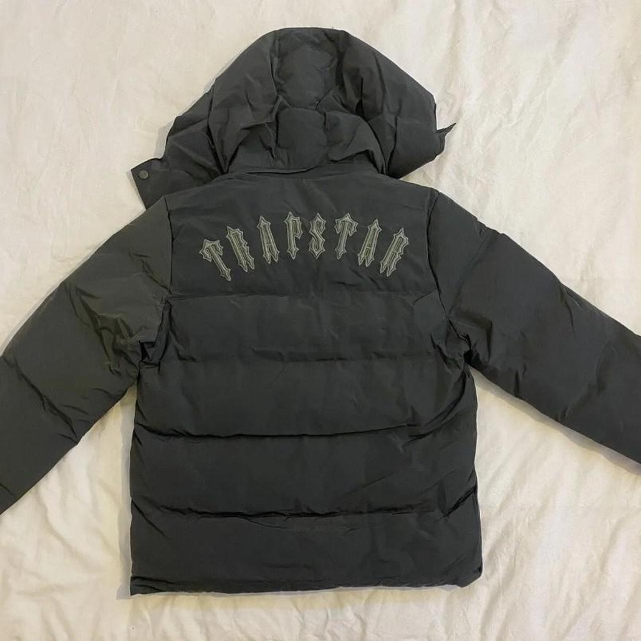 Trapstar Men's Black and White Jacket | Depop