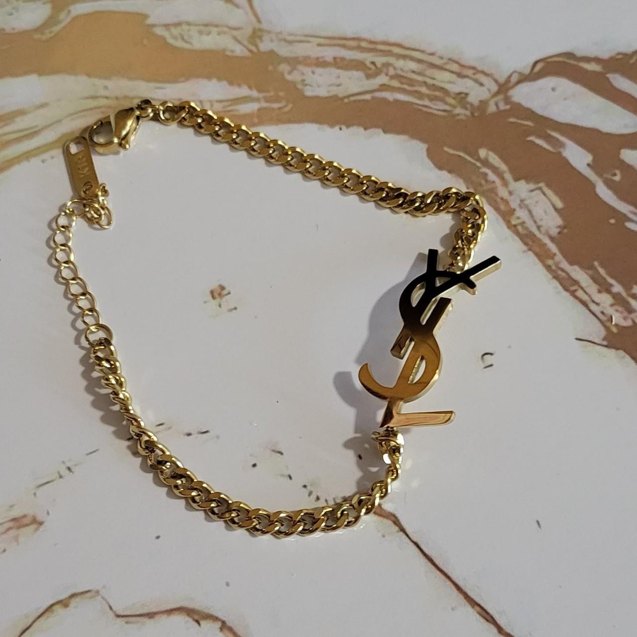 Yves Saint Laurent Women's Gold Jewellery | Depop