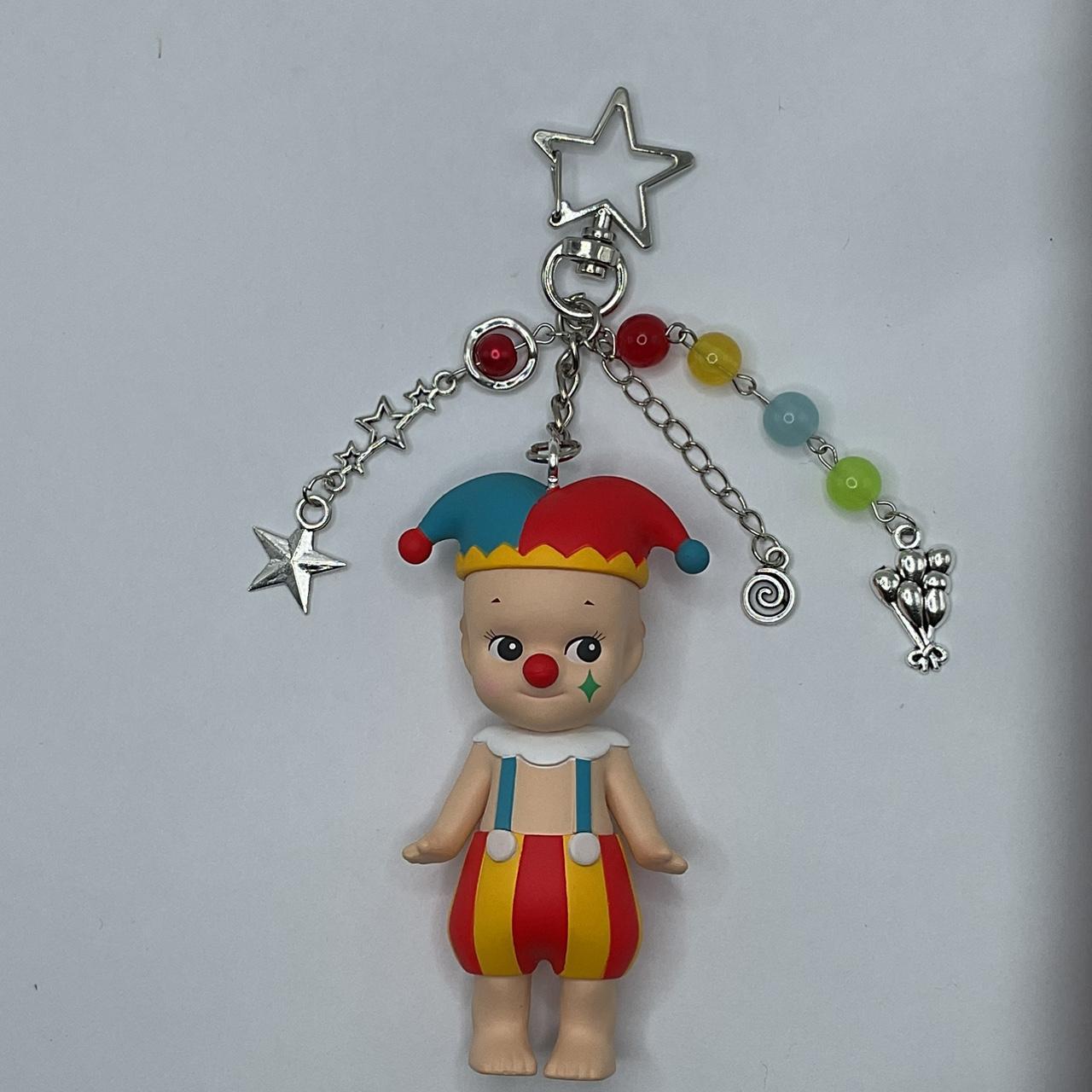 Handmade circus clown Sonny Angel Keychain... - Depop