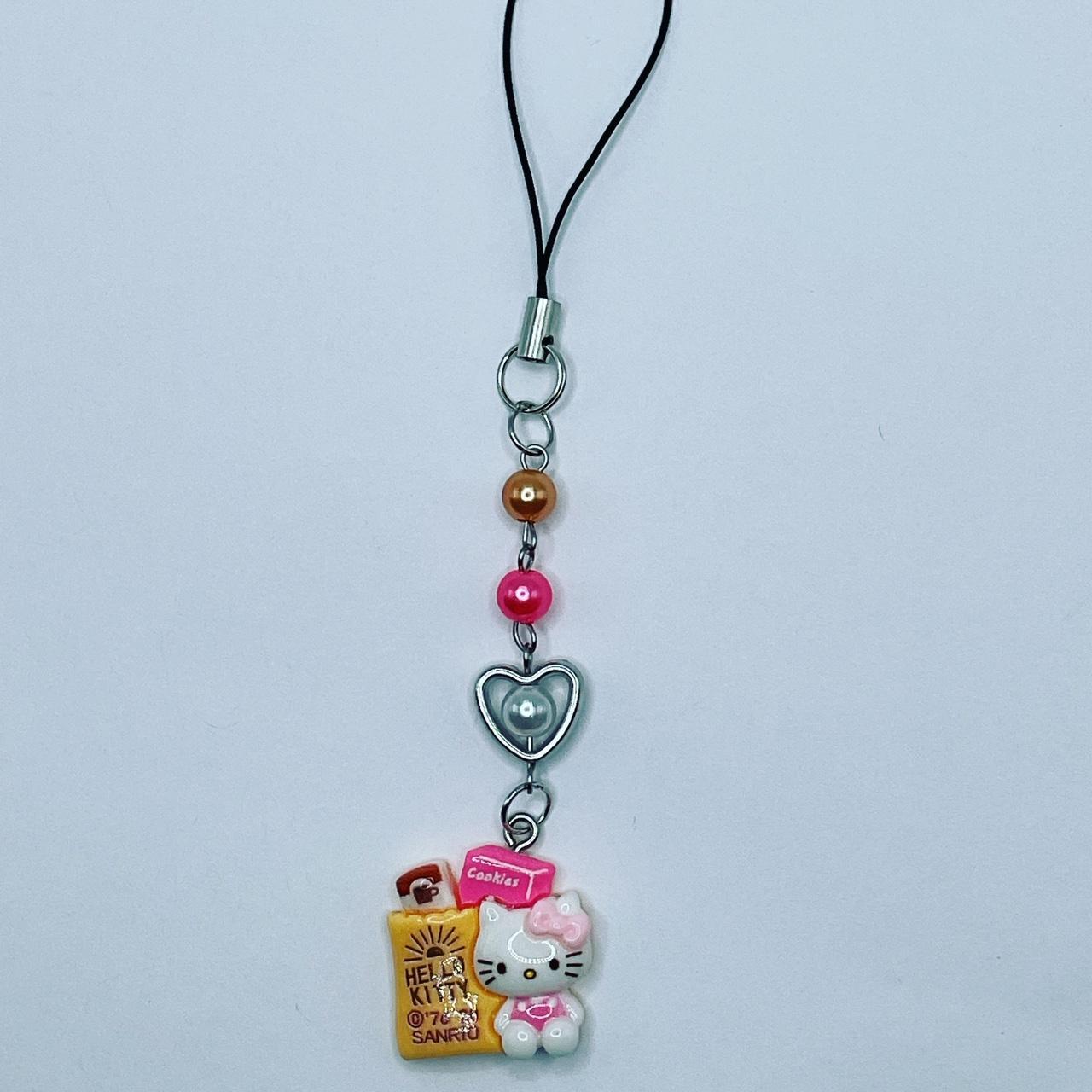 Hello Kitty Sanrio phone charm #hellokittykeychain... - Depop