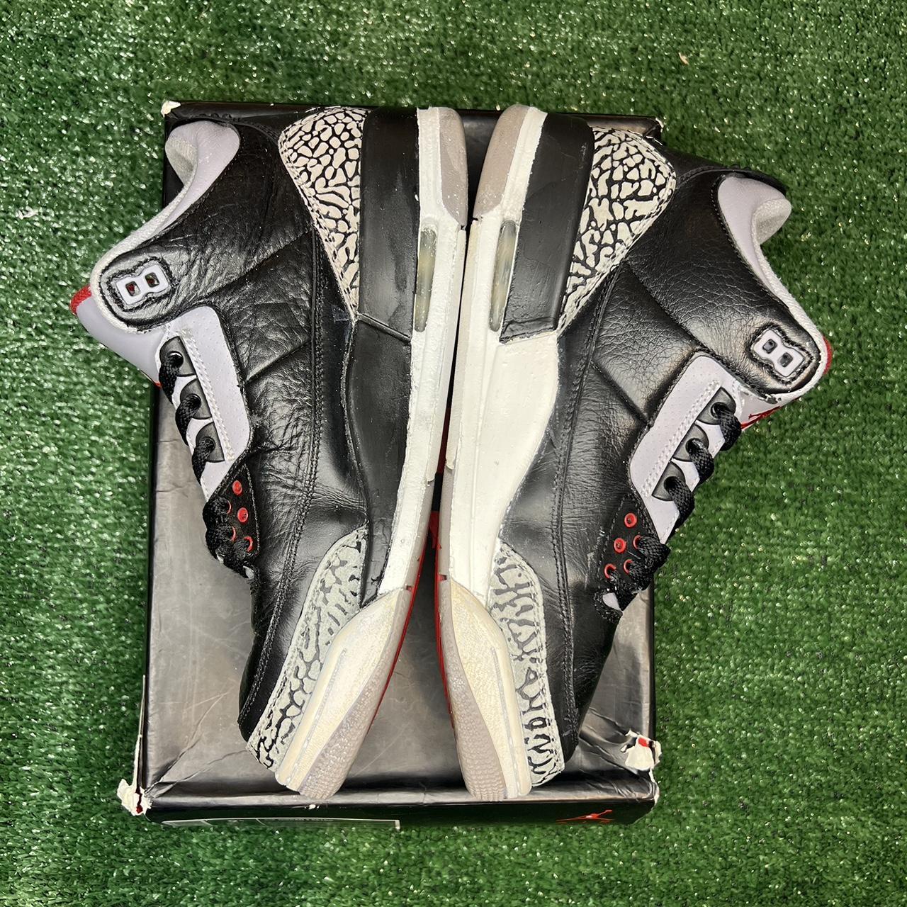 Air Jordan 3 Retro 'Black Cement' 2011 Men’s Size... - Depop