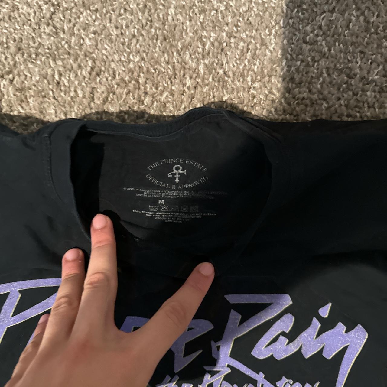 Purple Rain Graphic Tee - Depop