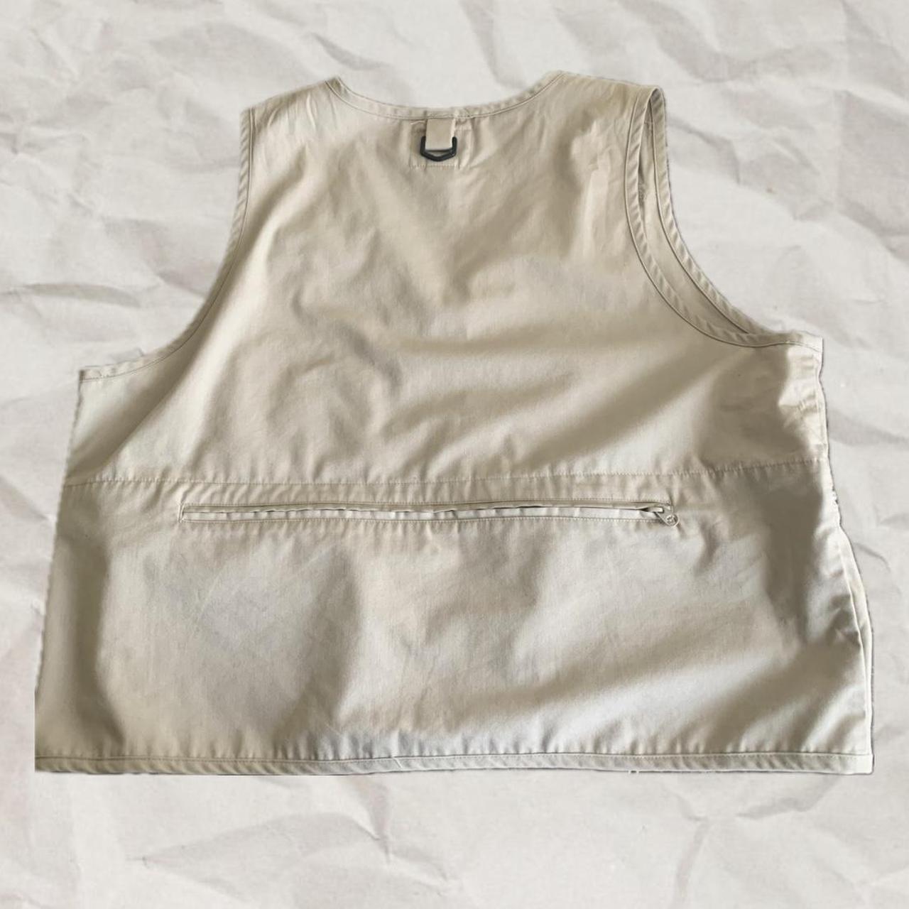 KHAKI FIELD AND STREAM VEST MEANT FOR FISHING BUT A... - Depop