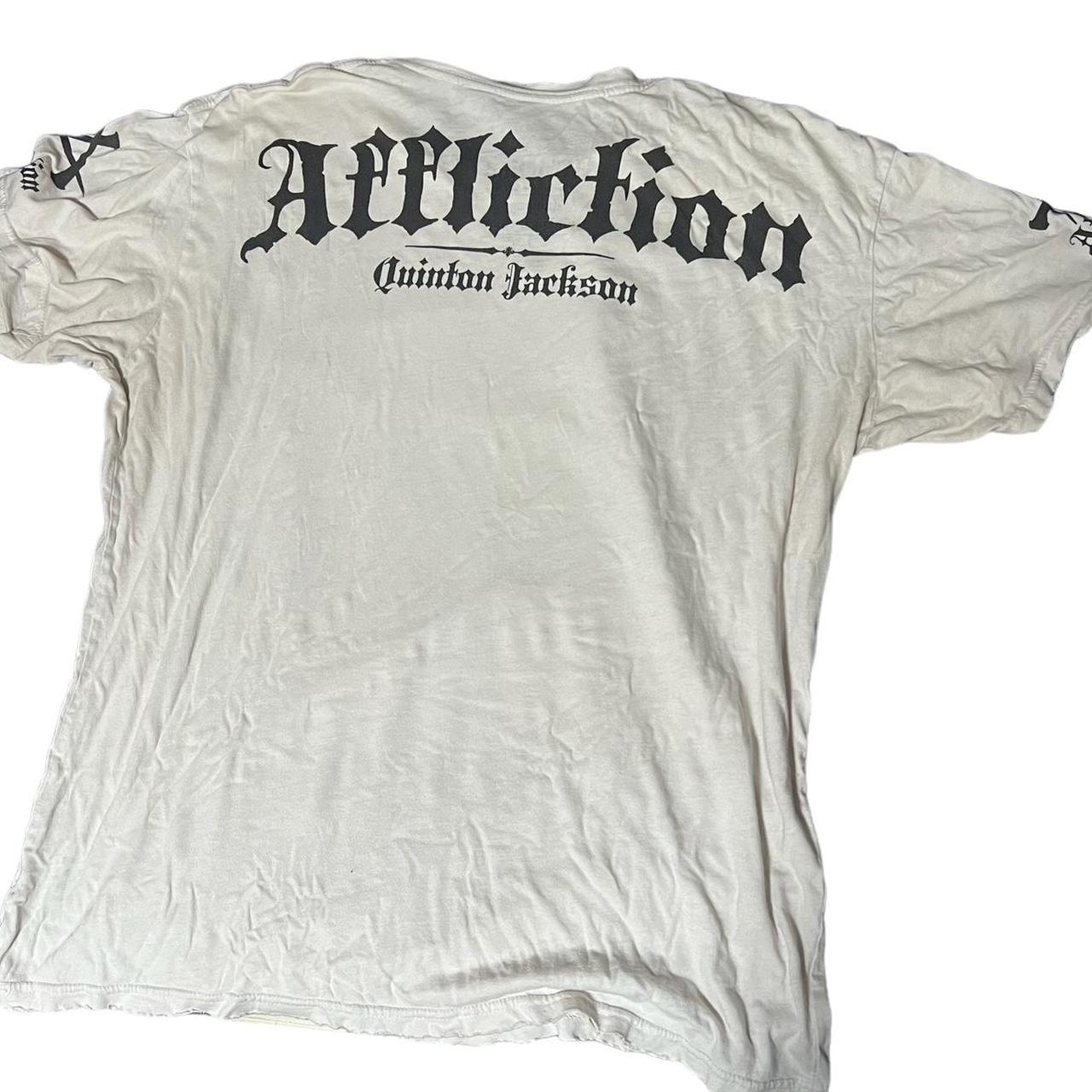 Affliction shirt Quinton “Rampage” Jackson shirt... | Depop