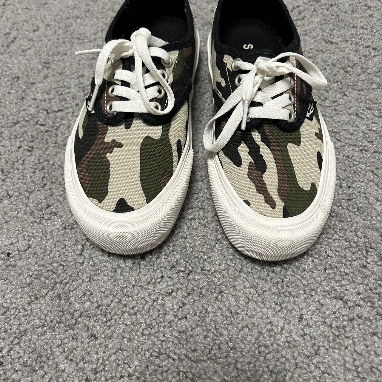 *Straye camo shoes *Worn once *Have the box *No... - Depop