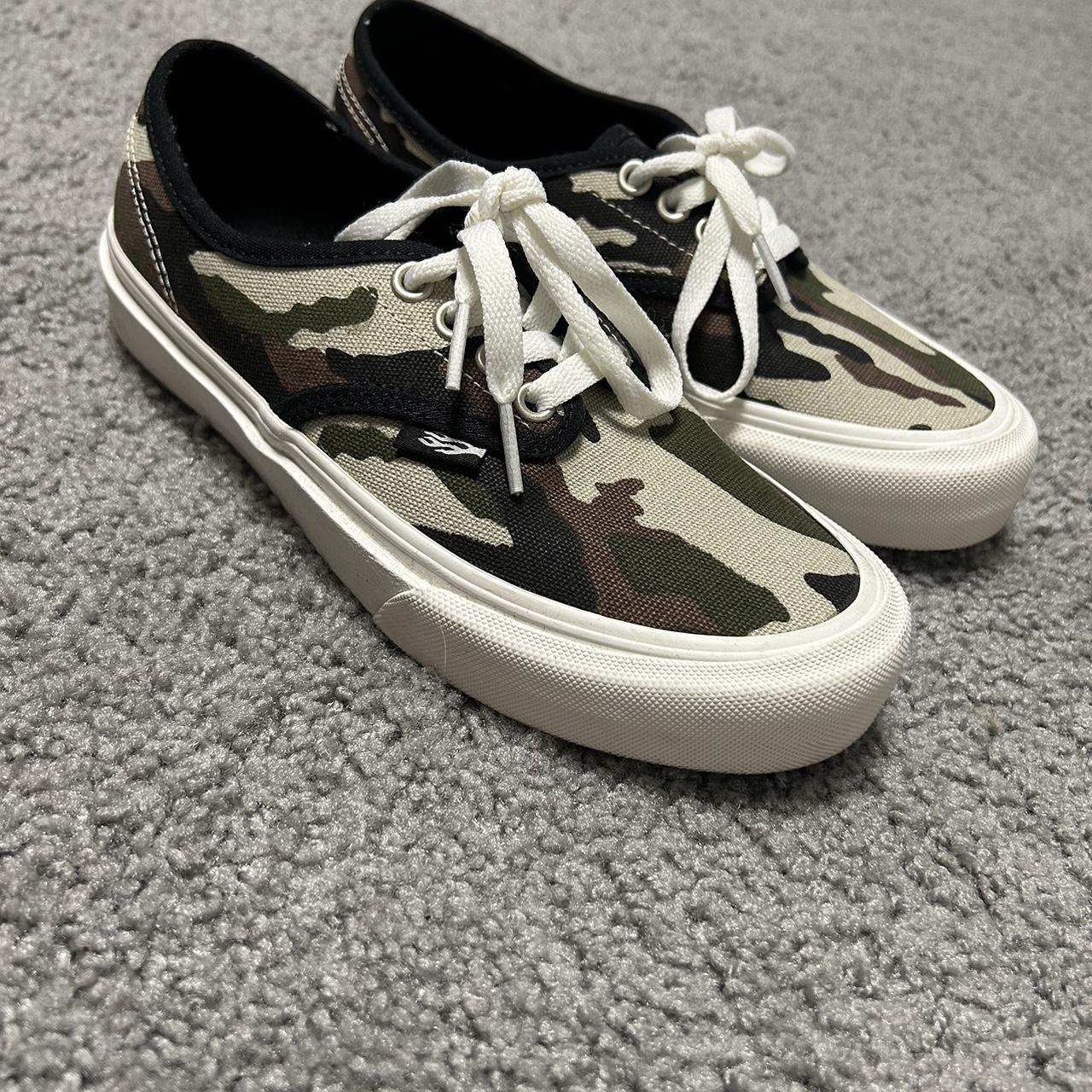 *Straye camo shoes *Worn once *Have the box *No... - Depop